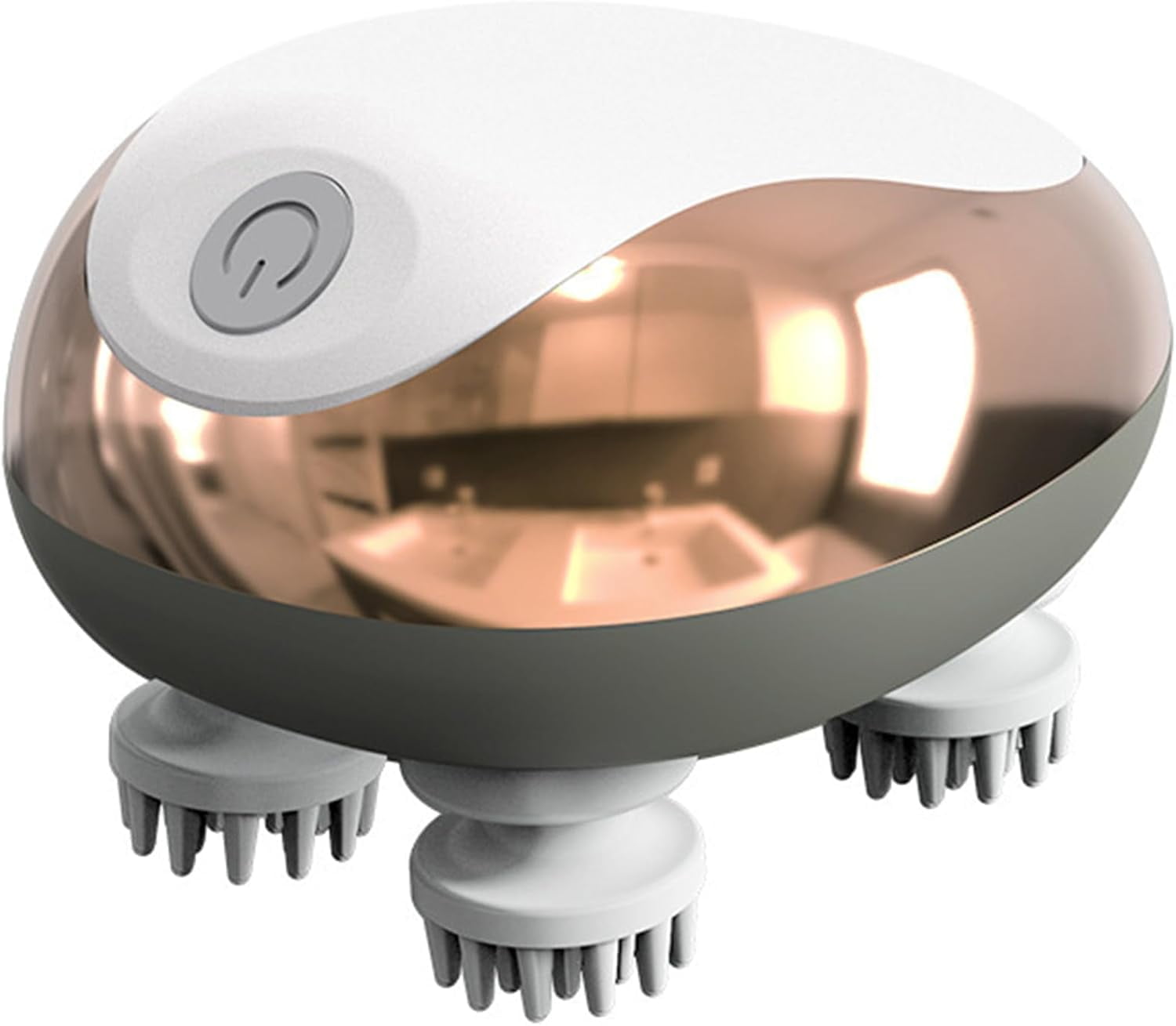 Electric Cordless Scalp Massager, 4 Massage Heads 96 Massage nodes ...