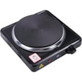 Electric Countertop Burner, Single Burner, 1000W Induction Cooktop ...
