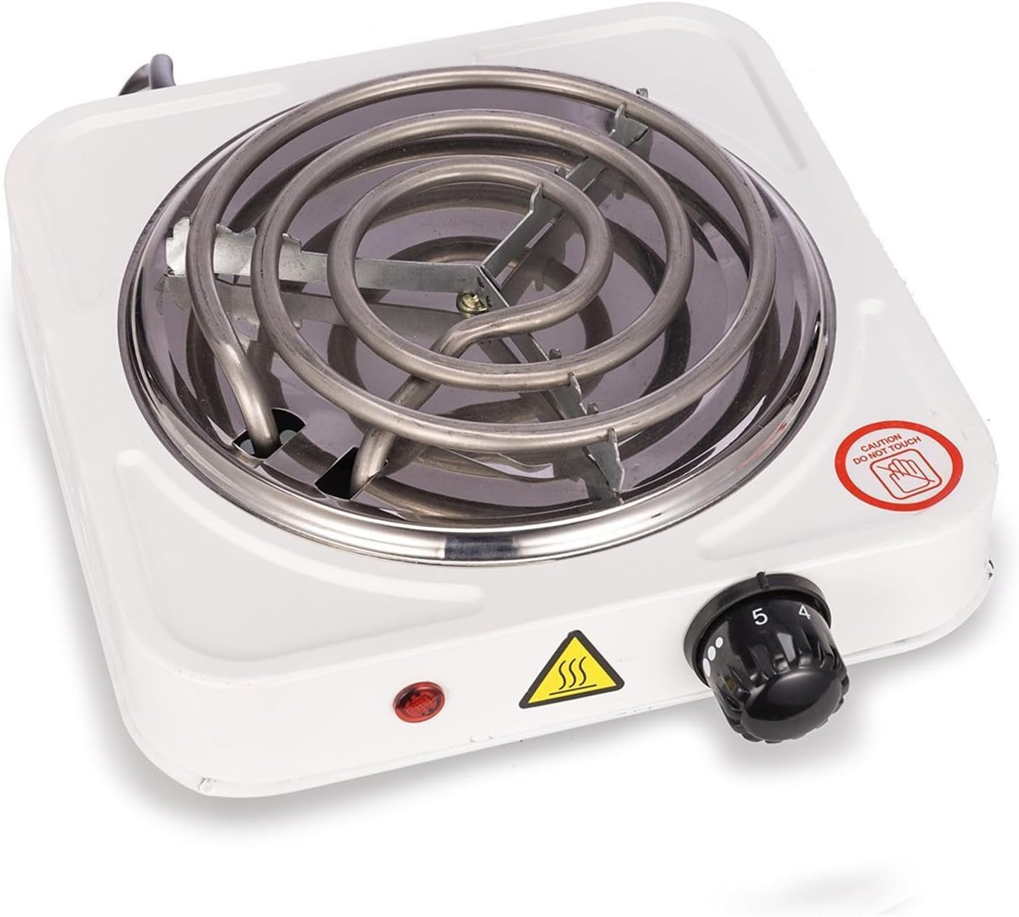 Electric Countertop Burner, Single Burner, 1000W Induction Cooktop ...