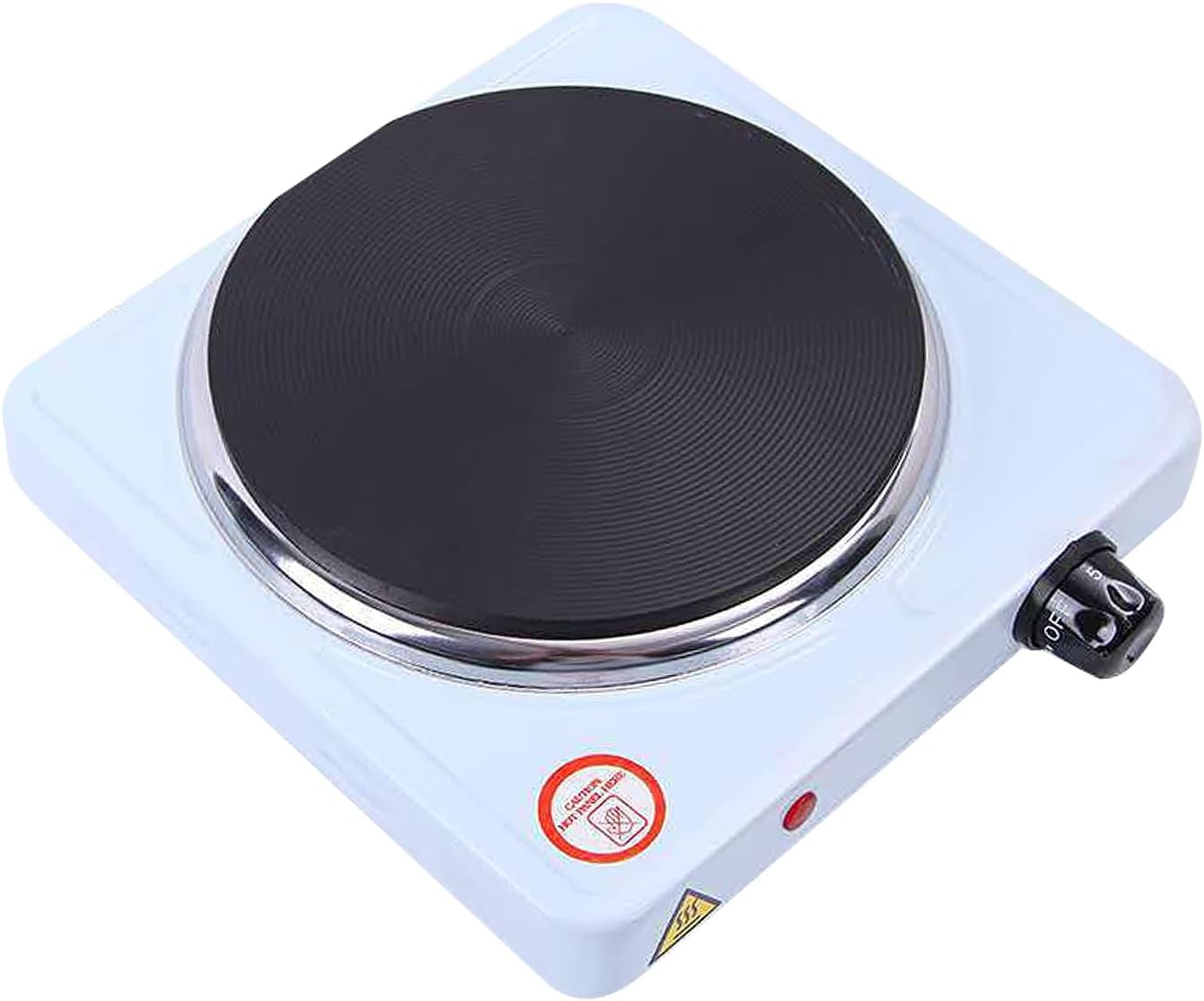 Electric Countertop Burner, Single Burner, 1000W Induction Cooktop ...