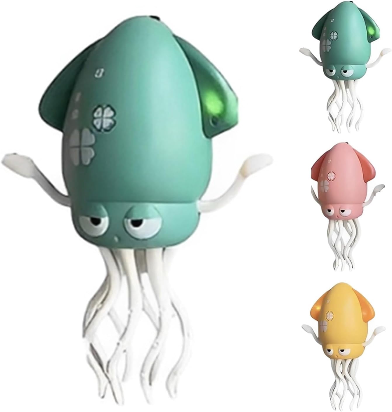Electric Crawling Octopus Toy with LED Lights & Music, Smart Obstacle ...