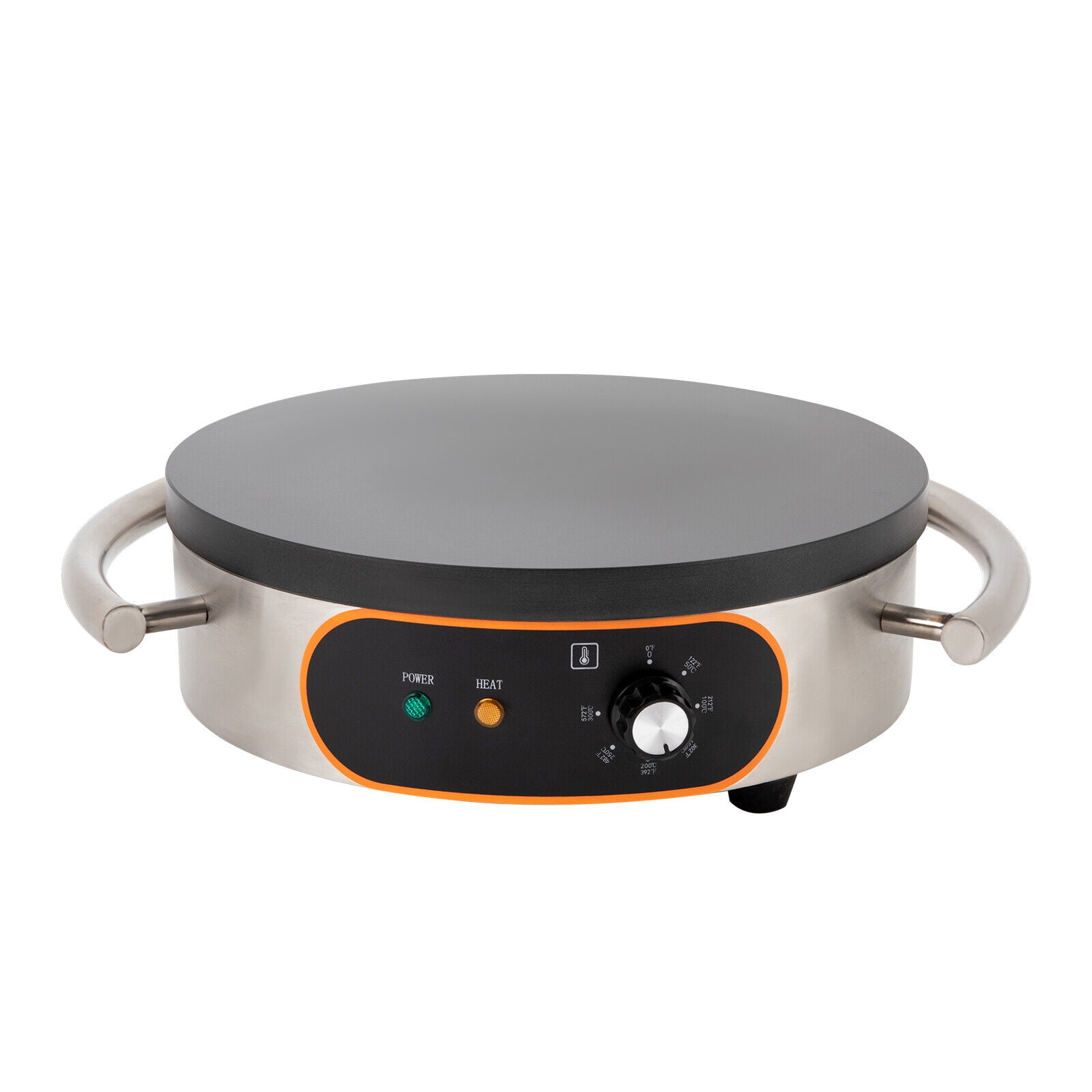 Electric Crepe Maker, Commercial Pancake Maker, 16" Heating Plate ...