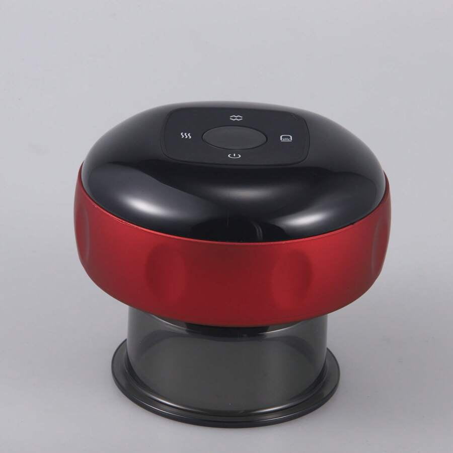 Electric Cupping Machine With Vibrator And Red Light-USB Charging ...