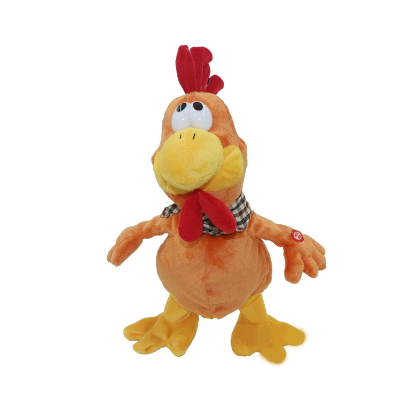Electric Dancing Chicken Plush Toy 12" Funny Shaking & Singing Musical ...