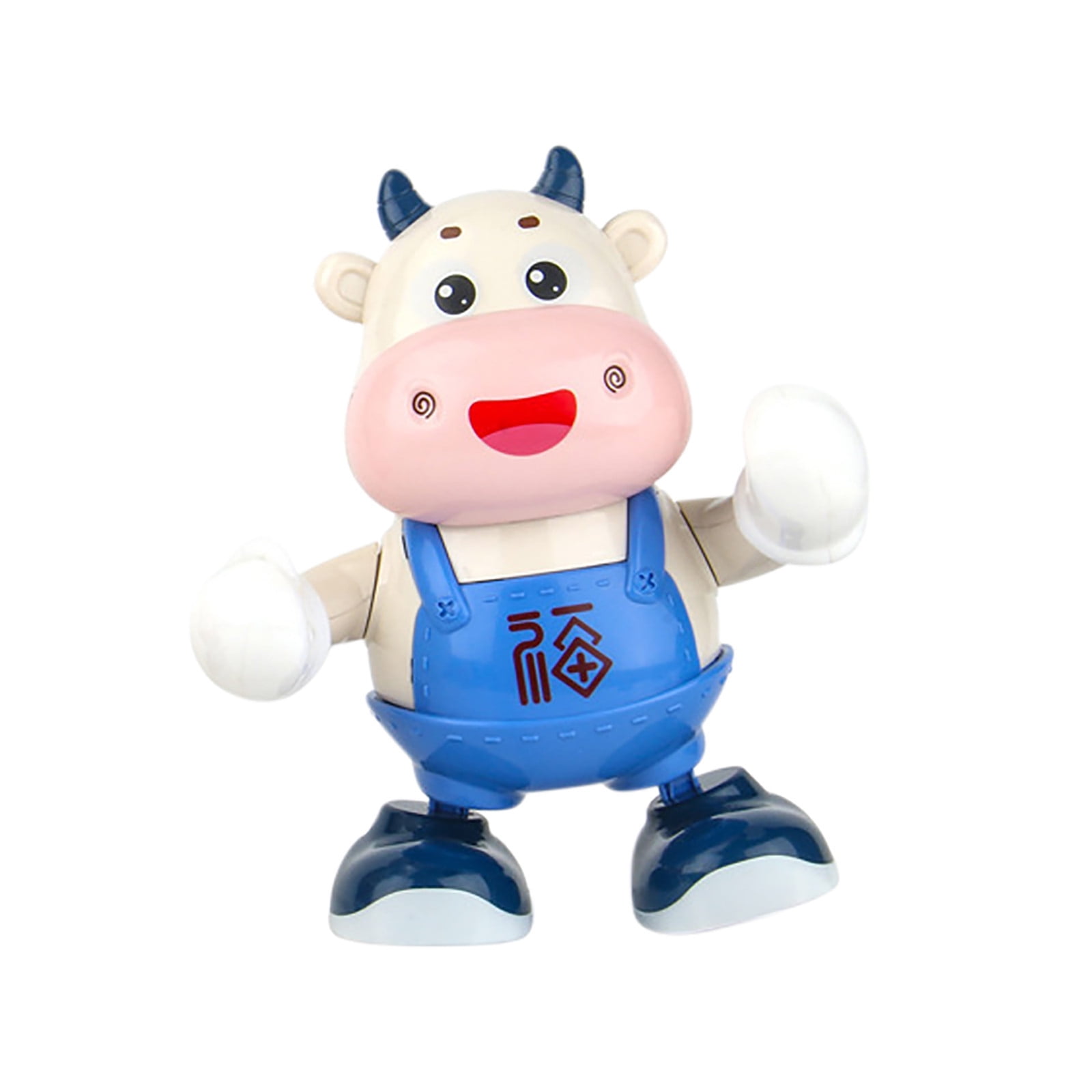 Electric Dancing Cow Musical Cow Baby Toy with Light and Music, Baby ...