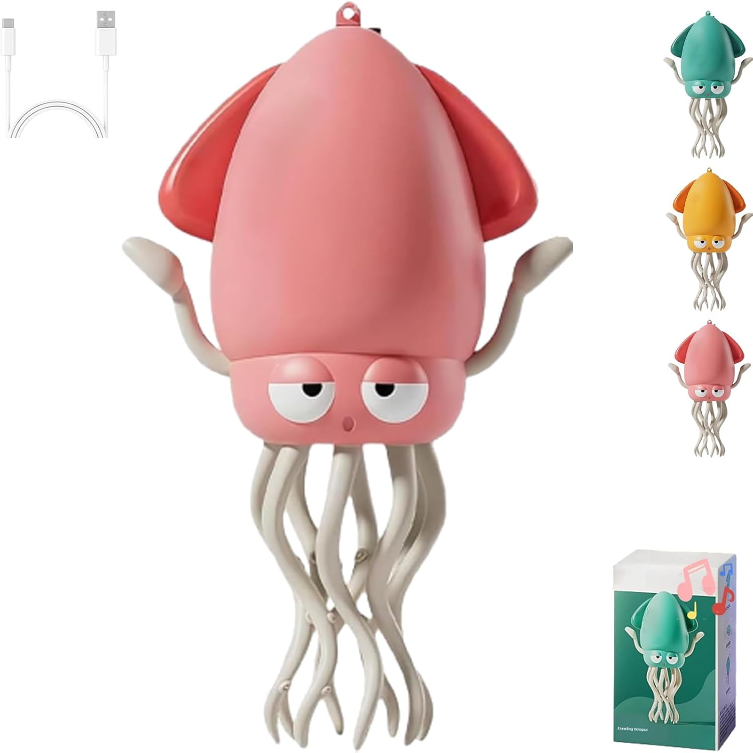 Electric Dancing Octopus, Crawling Dancing Automatic Obstacle Avoidance ...