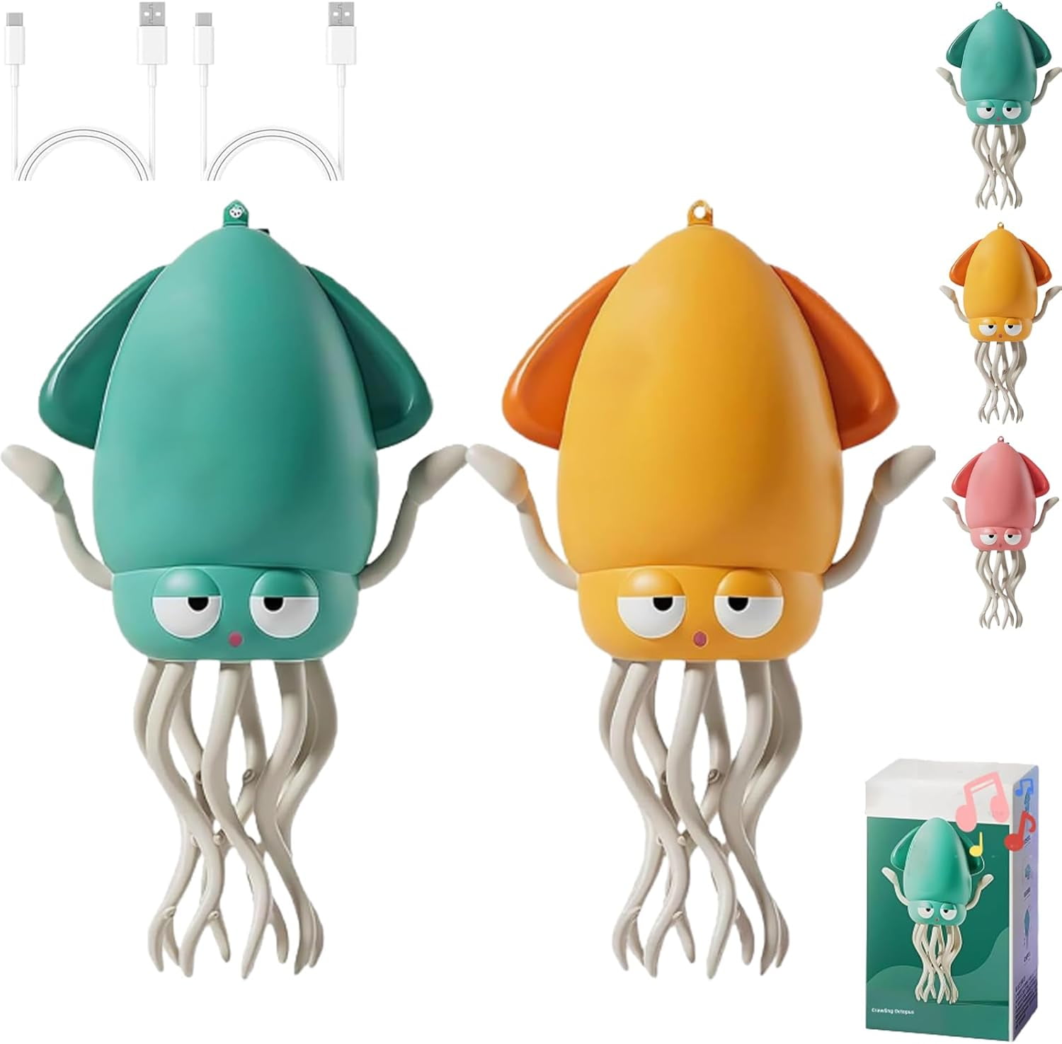 Electric Dancing Octopus, Crawling Dancing Automatic Obstacle Avoidance ...