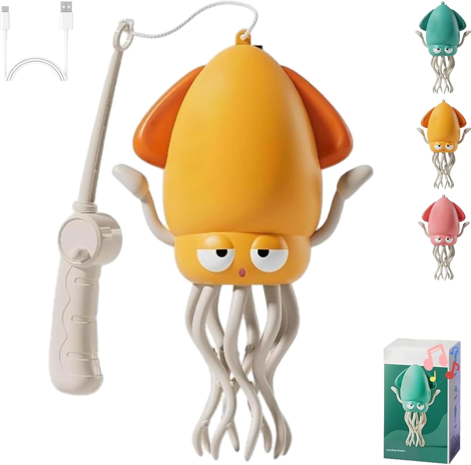 Electric Dancing Octopus, Crawling Dancing Automatic Obstacle Avoidance ...