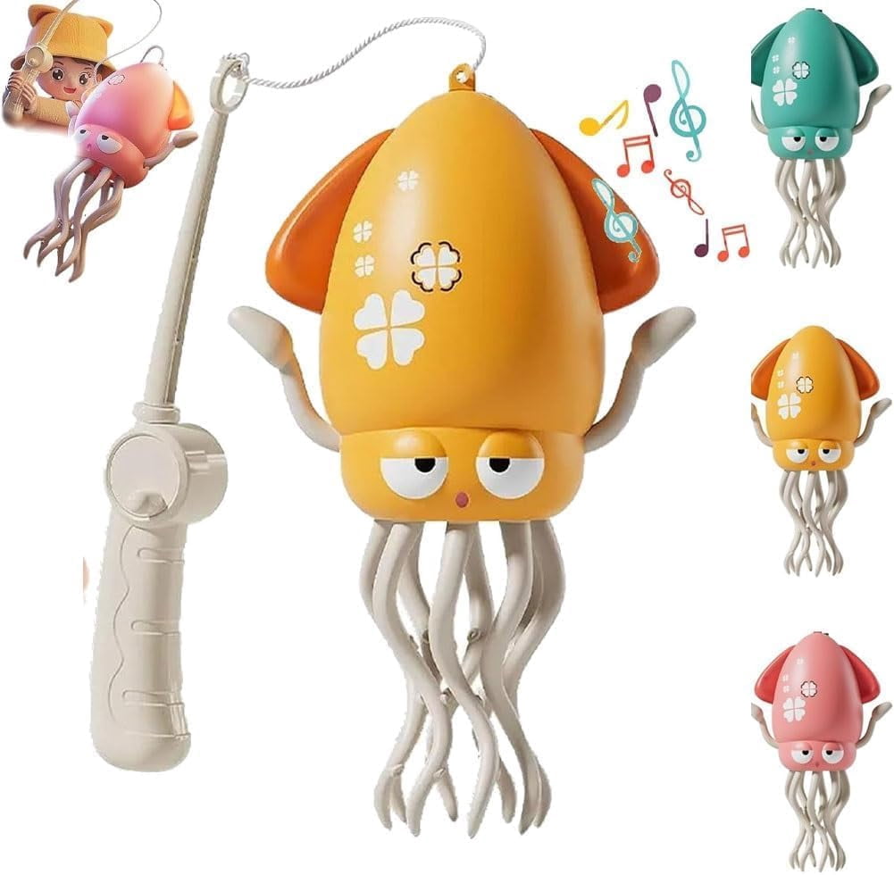 Electric Dancing Octopus Toy, Automatically Sense Obstacles, Crawling ...