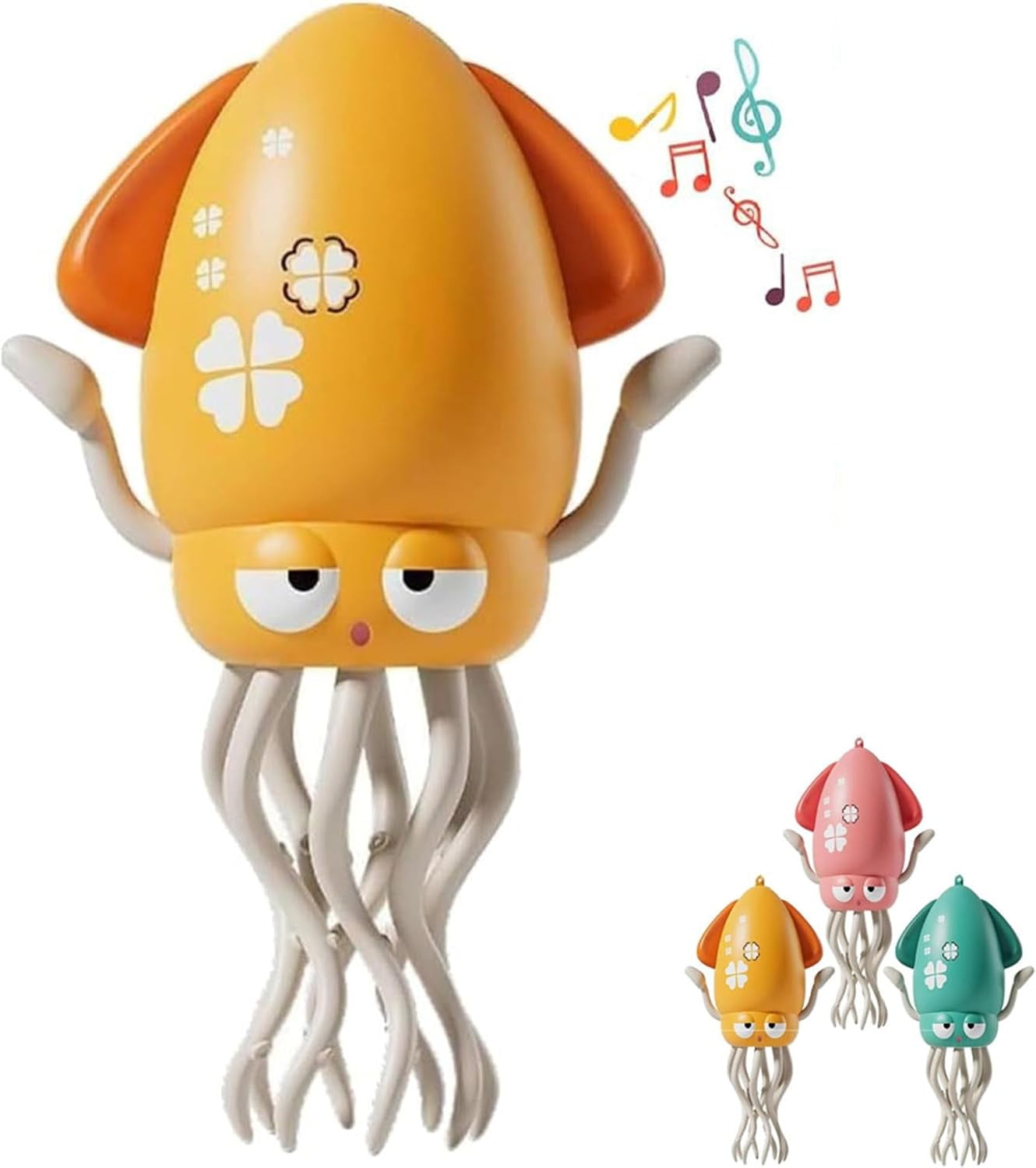 Electric Dancing Octopus Toy, Crawling Dancing Octopus Toy with Led ...