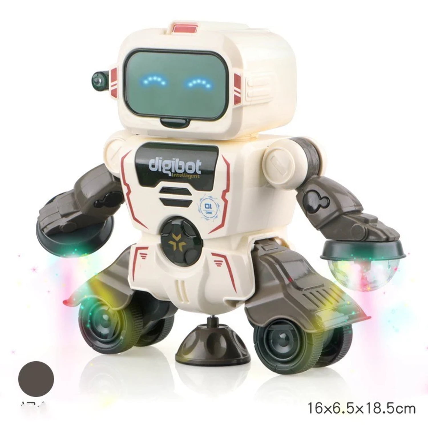 Electric Dancing Robot Multifunctional Smart Toys With Lights And Music ...