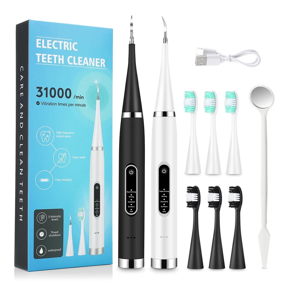 Electric Dental Scaler For Teeth Tartar Stain Tooth Calculus Remover ...