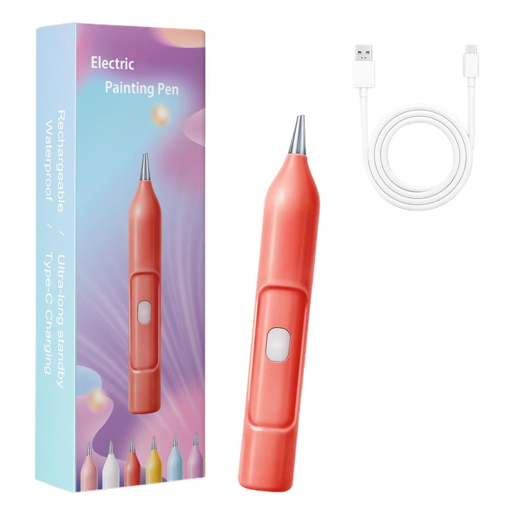 Electric Diamond Art Painting Pen, Rechargeable IPX5 Waterproof Painter Automatic Diamond Art ...