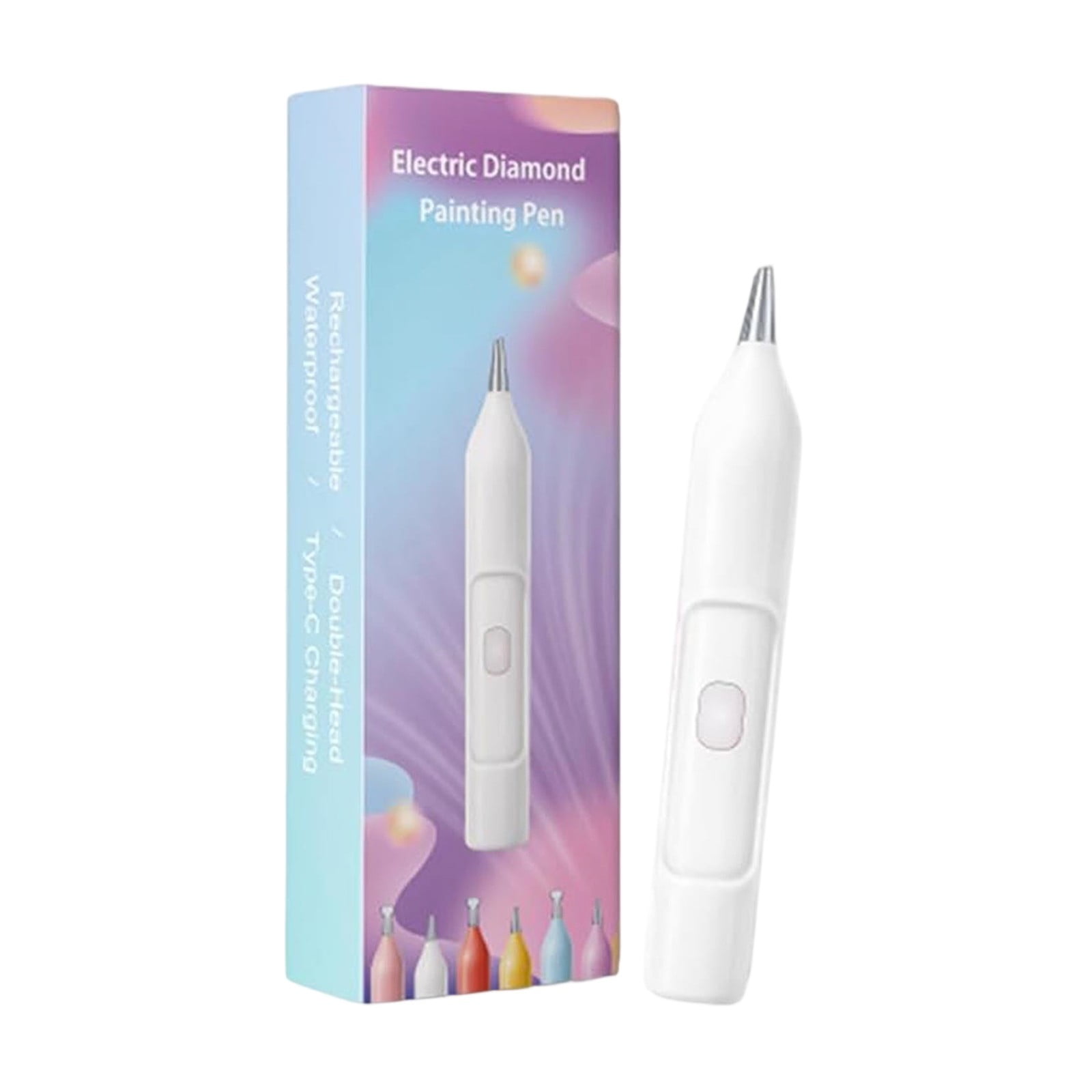 Electric Diamond Painting Pen with Vacuum Technology, Rechargeable IPX5 Waterproof Painter ...