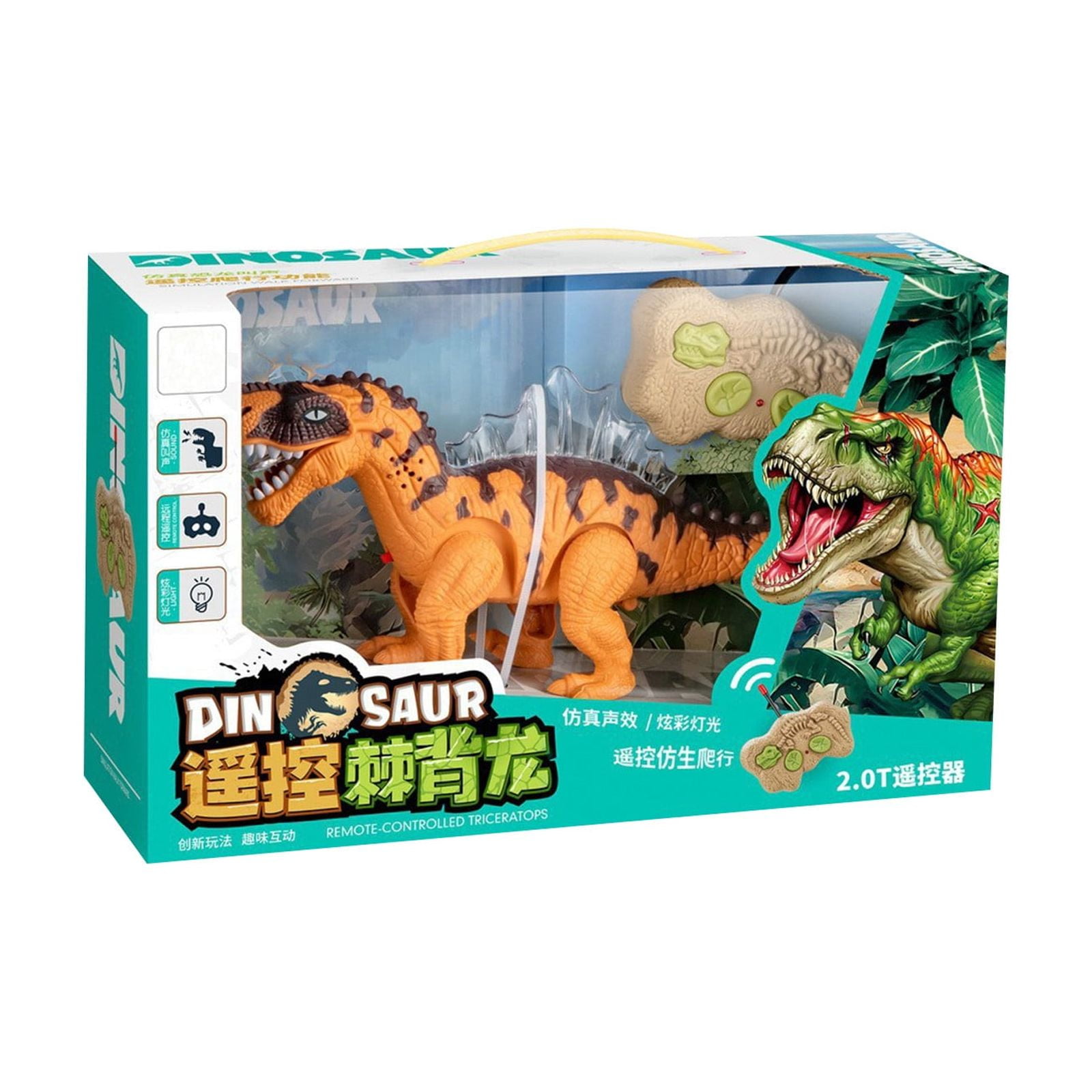 Electric Dinosaur Model With Lighting And Sound Effects Toy - Walmart.com