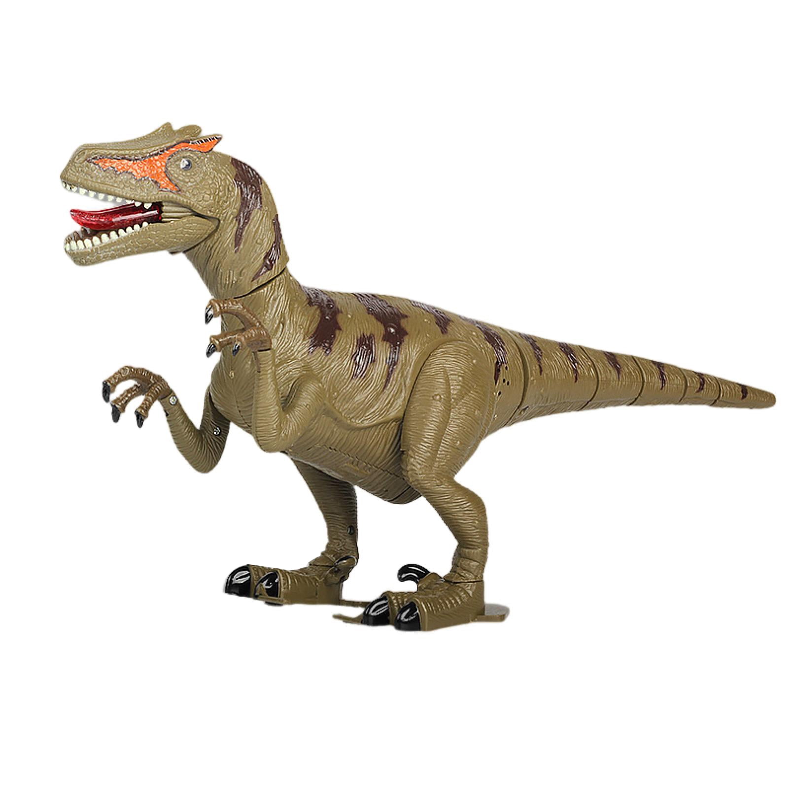 Electric Dinosaur Toy with Light And Sound Realistic Walking Tail ...