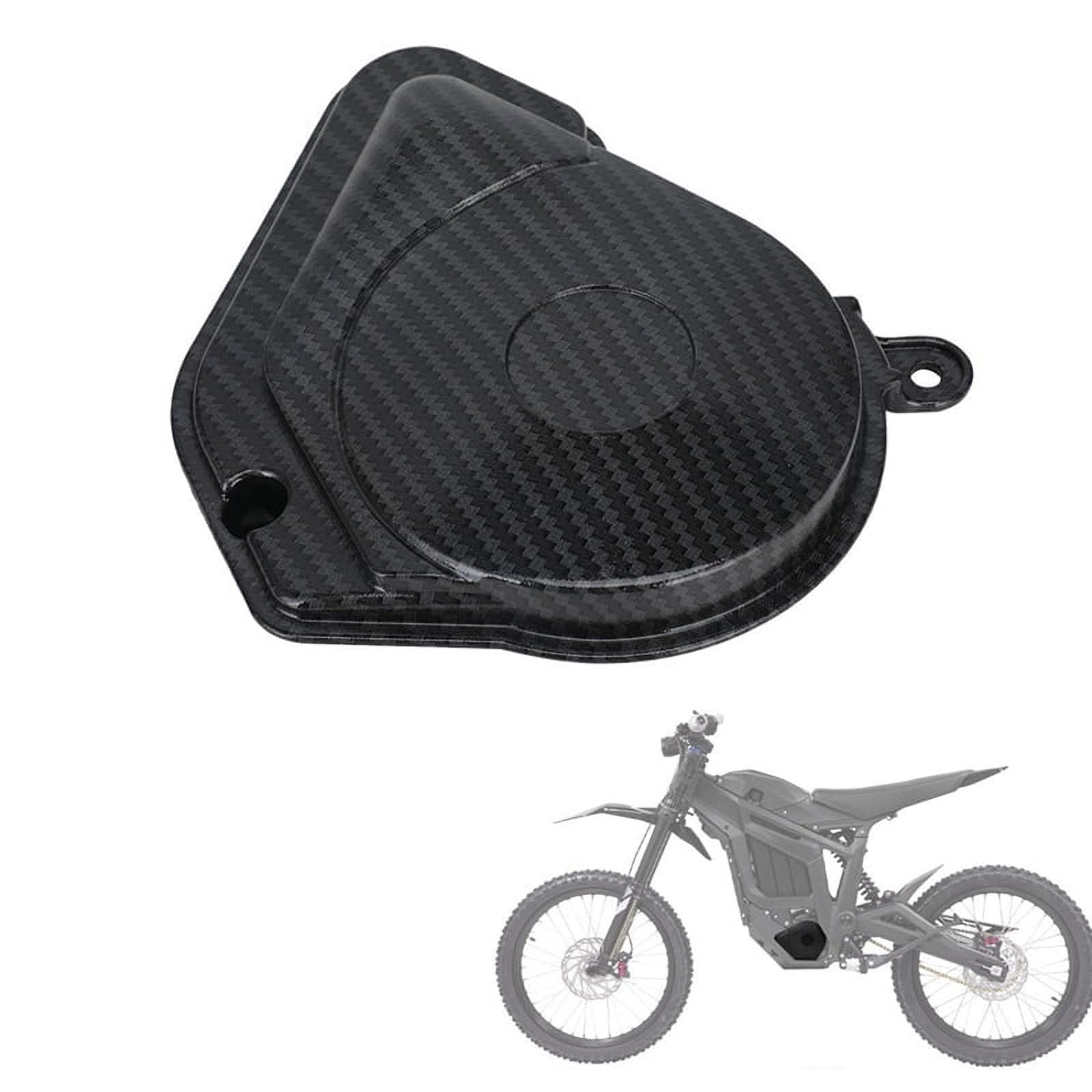 Electric Dirt Bike Engine Case Saver Engine Cover Carbon Fiber Pattern ...