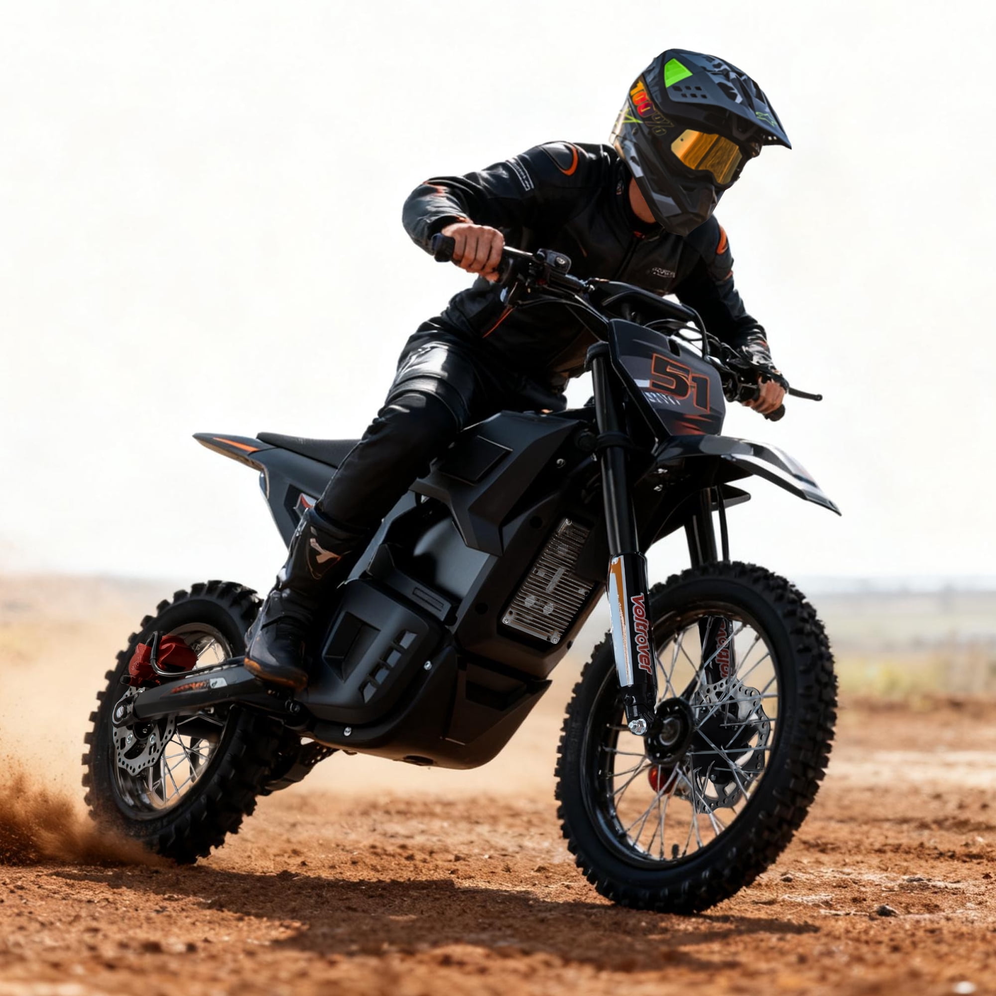 Electric Dirt Bike for Teens, 2000W 30MPH Max Speed, 14" Fat Tires ...