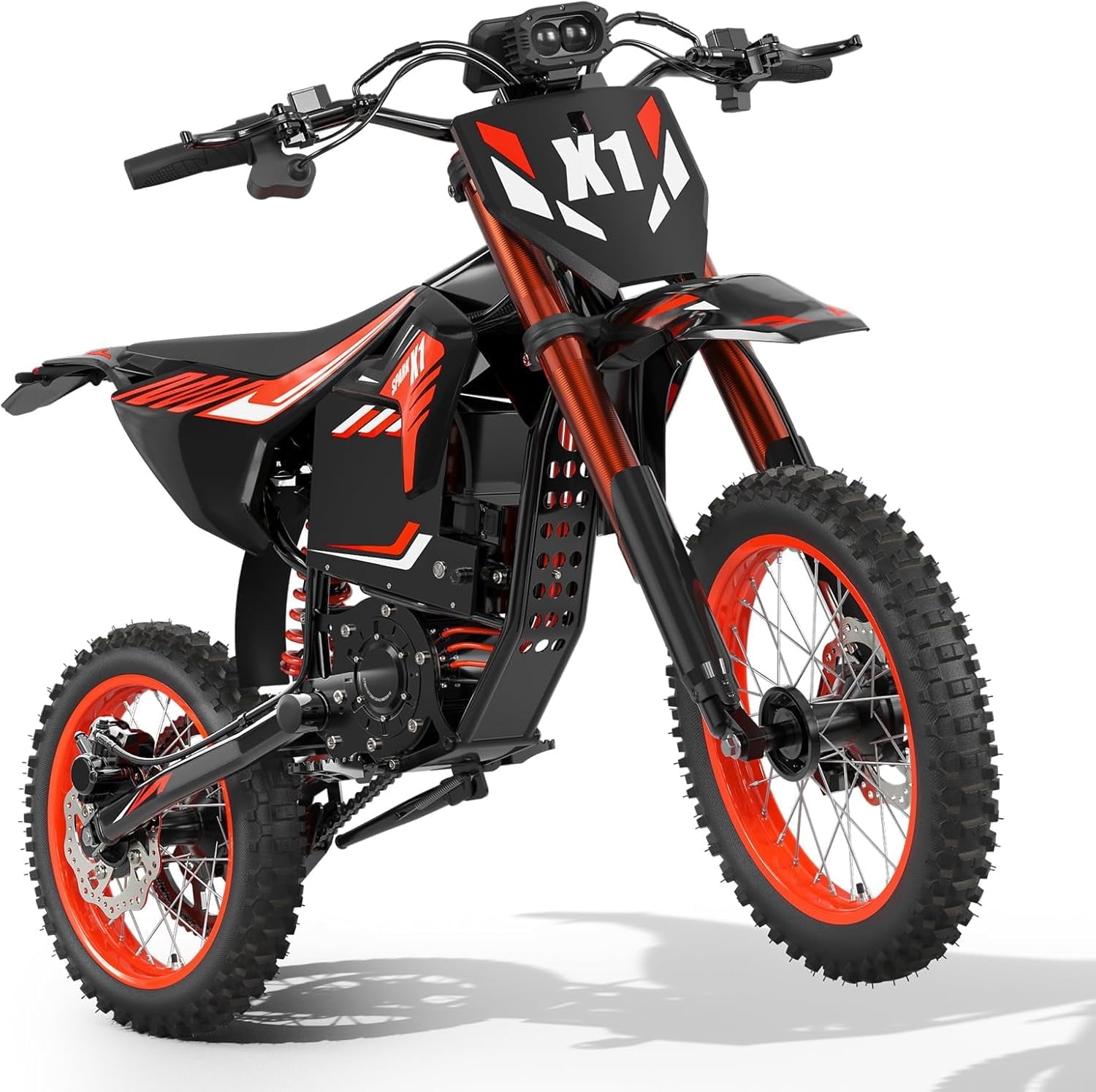 Electric Dirt Bike for Teens Adults, 4500W Peak Ebike, 68V 28.8Ah with ...
