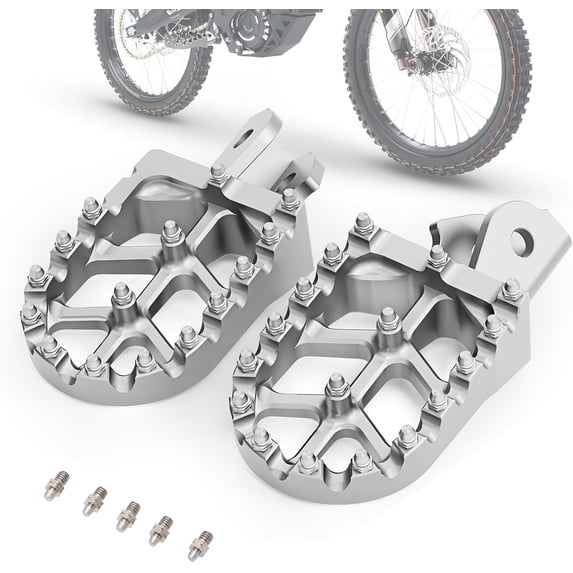 Electric Dirt Bike Wider Foot Pegs Footpegs CNC for Surron Sur Ron LBX ...