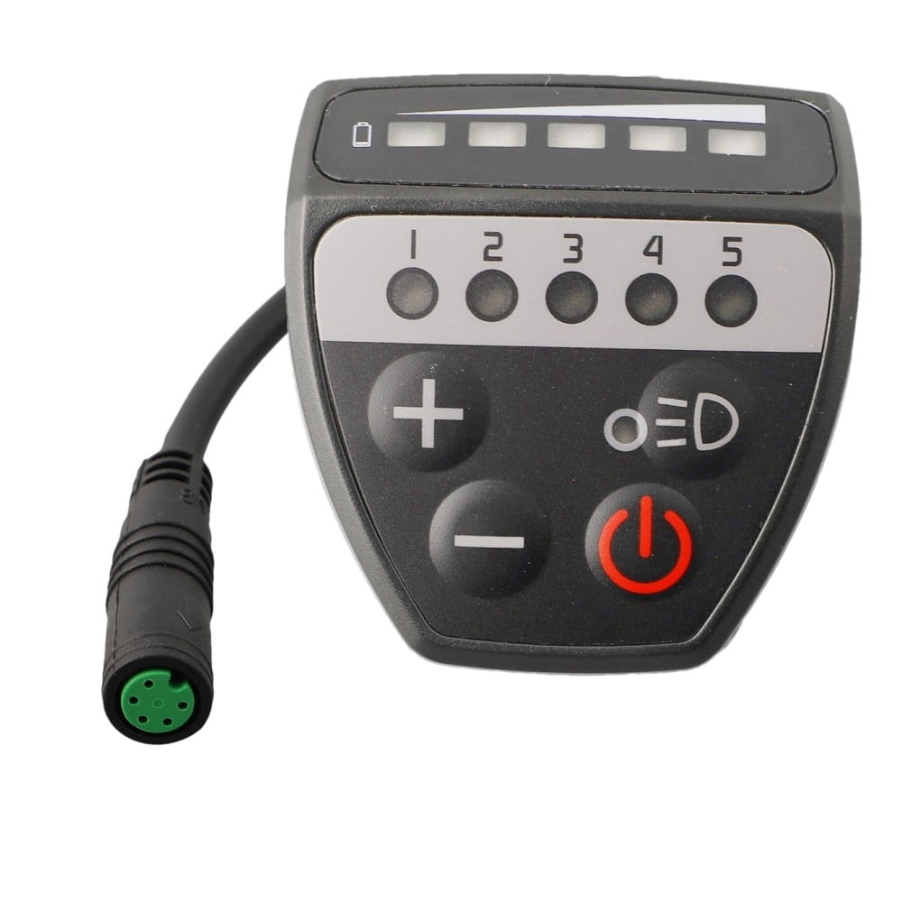 Electric Display for Bafang BBS01 BBS02 M400 M620 Midmotor UART Protocol - Walmart.com