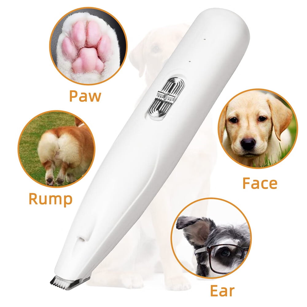 Electric Dog Paw Fur Trimmer Cordless Ear Hair Clipper Small Cats Mini ...