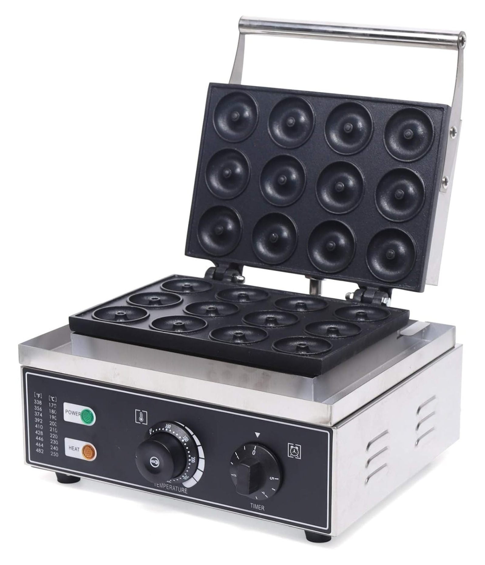 Electric Donut Machine,12 Hole Double Sided Nonstick Electric Donut ...