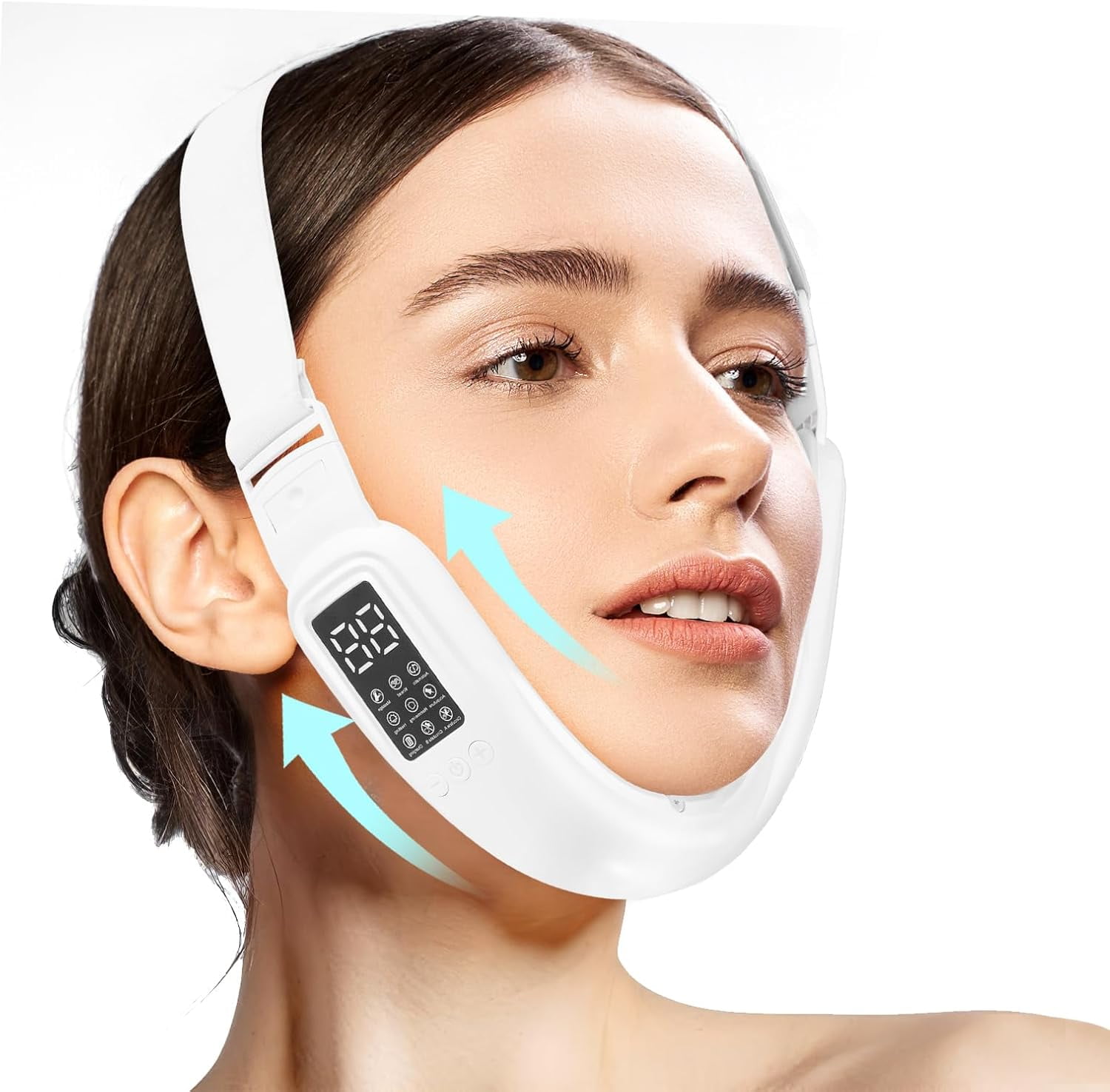 Electric Double Chin Device and V-Face Machine with 8 Modes and 15 Gear ...
