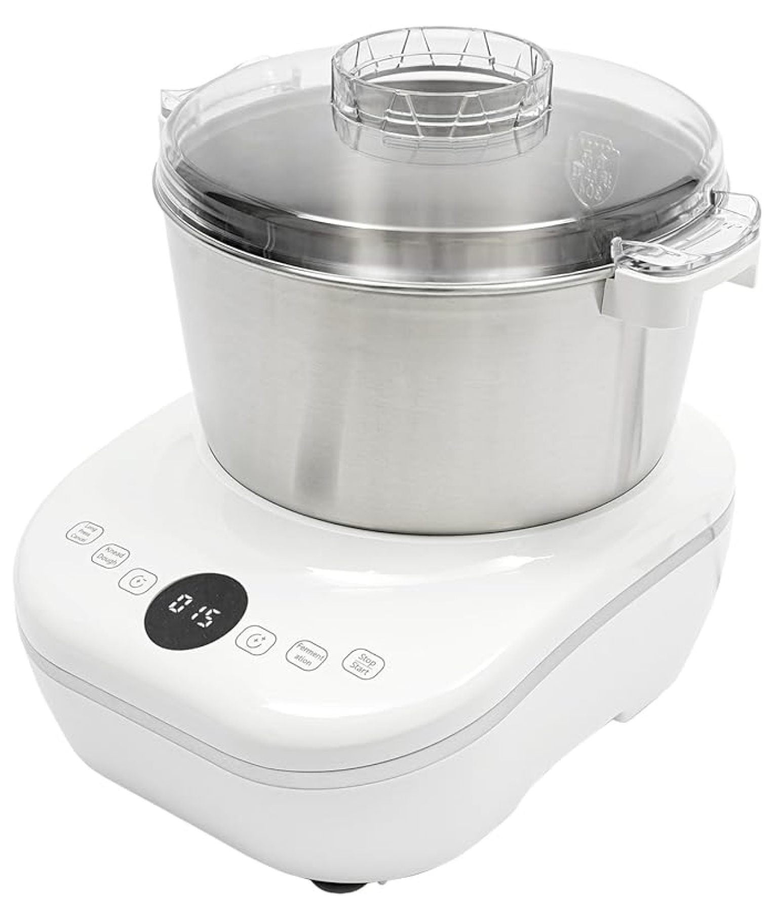 Electric Dough Maker with Ferment Function, 5L 304 Stainless Steel ...