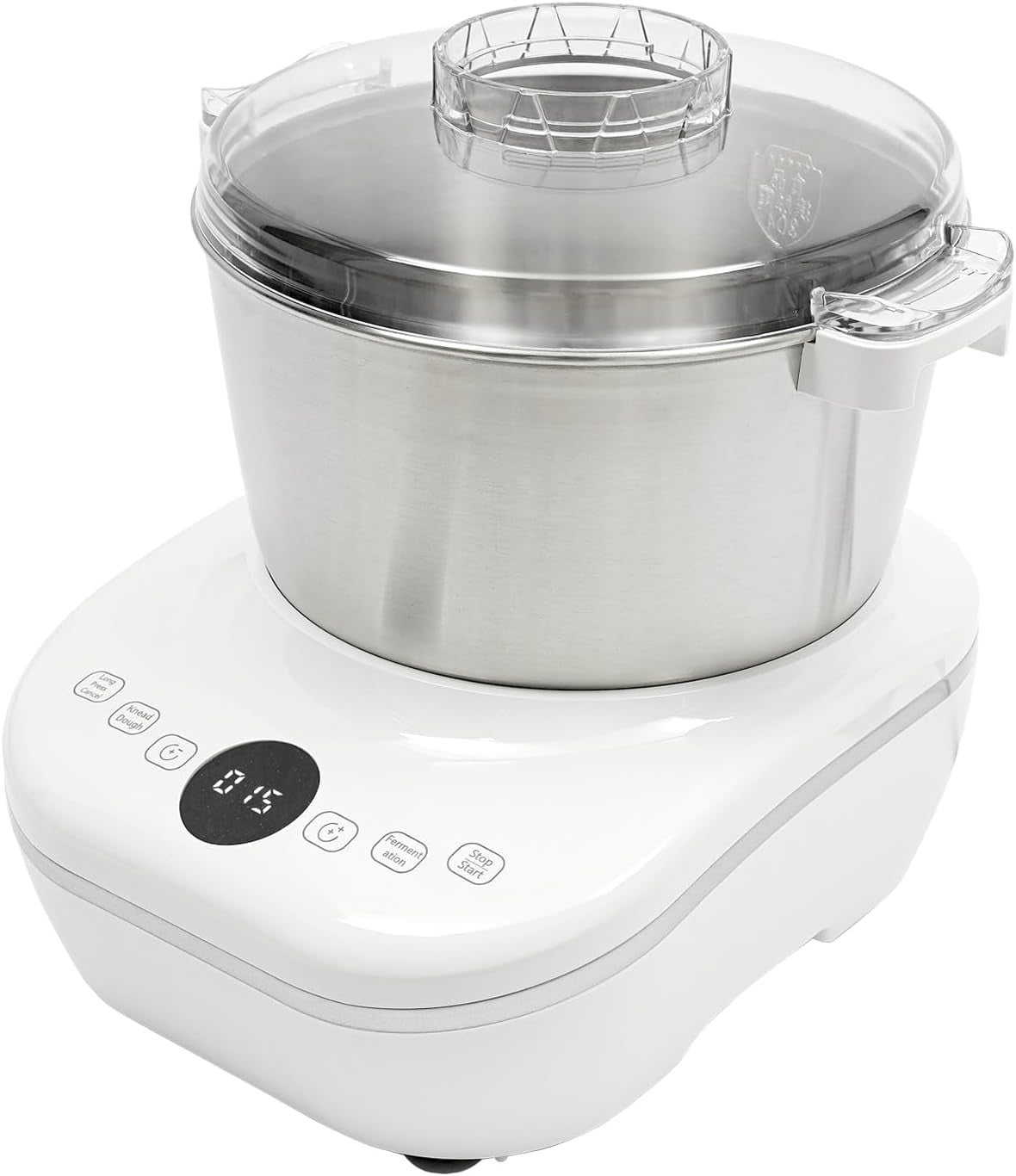 Electric Dough Maker with Ferment Function, 5L 304 Stainless Steel ...