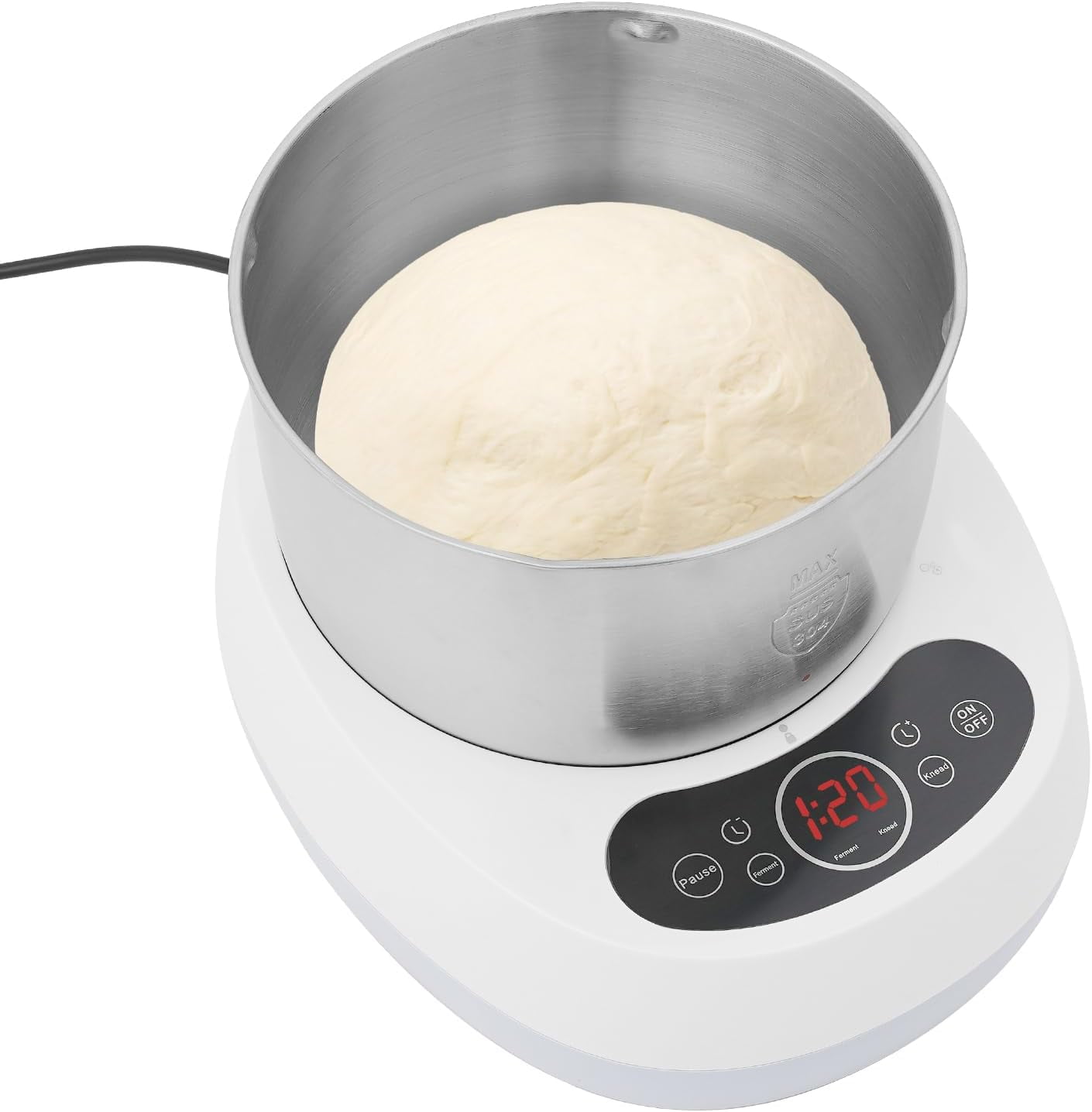 Electric Dough Maker with Ferment Function, & Home Dough Kneading ...