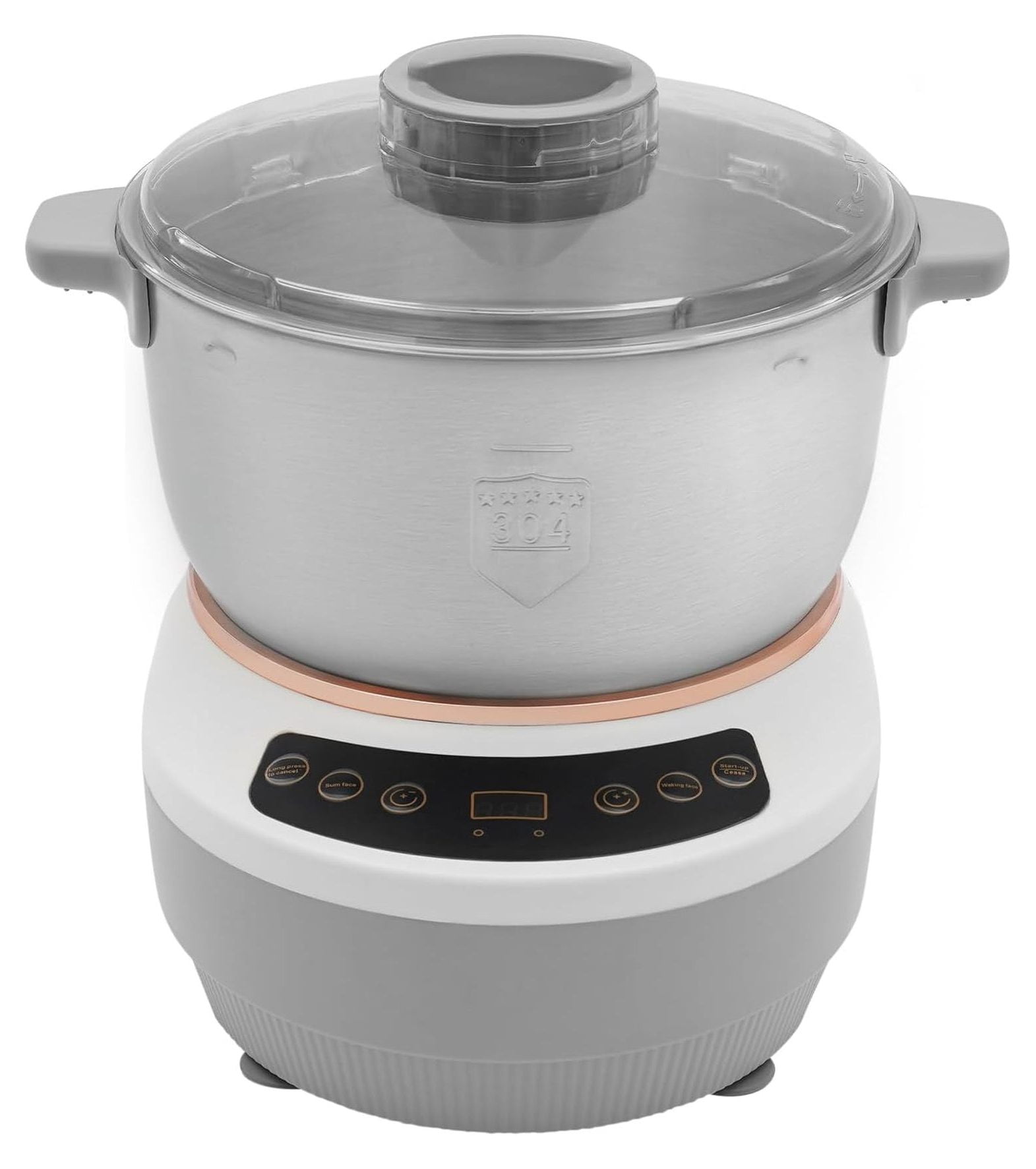 Electric Dough Maker with Ferment Function Stainless Steel Flour ...
