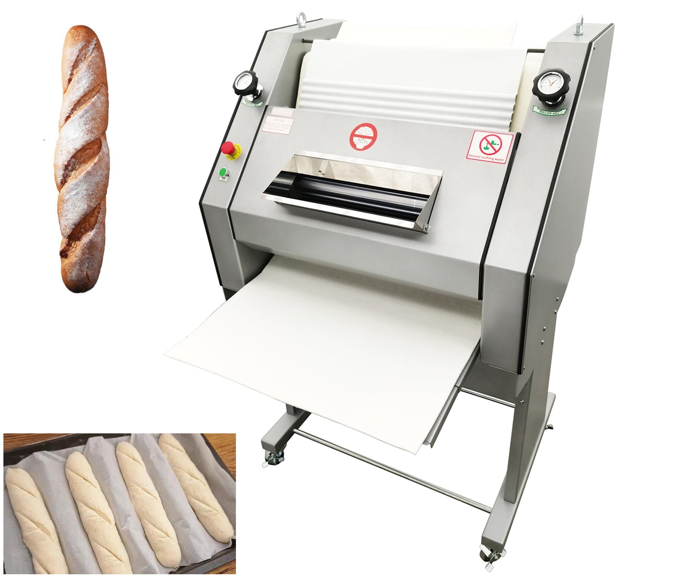 Electric Dough Moulder Baguette Bread Forming Machine Toast Bread ...