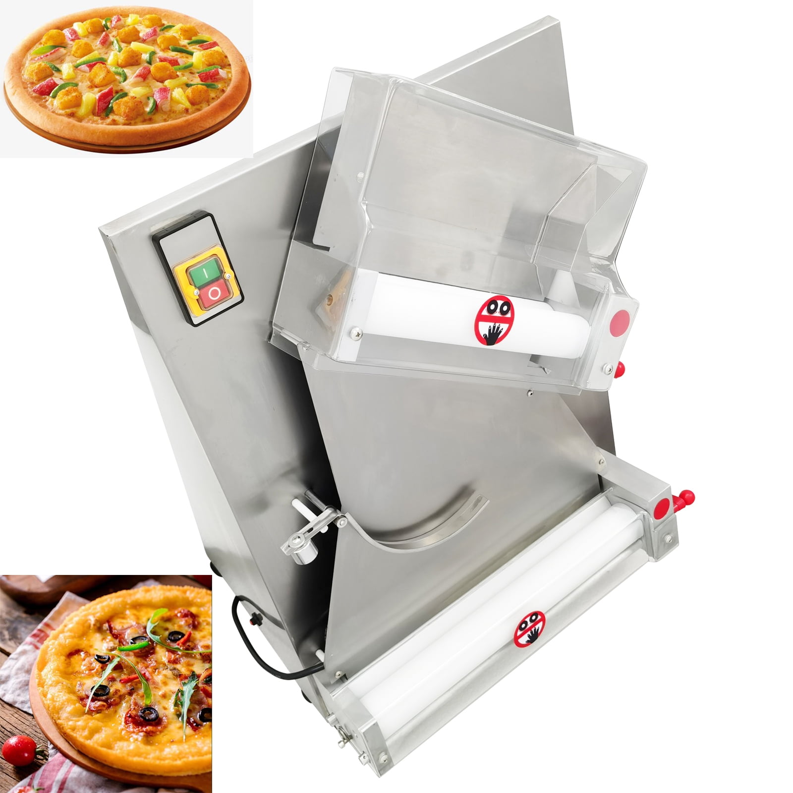 Electric Dough Sheeter Full-Automatic Machine Pizza Bread Forming Tool ...