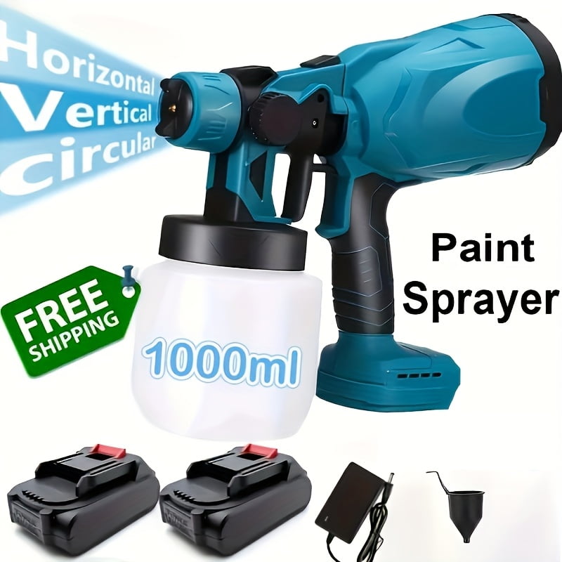 Electric Drill/21V Spray Painting Machine, 3 Spray Painting Modes, 33 ...