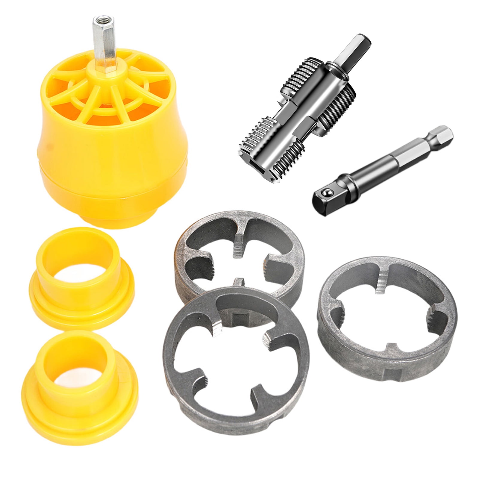 Electric Drill Compatible PVC Pipe Threader Kit Electric Drill PVC ...