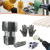 Pvc Electric Drill Compatible Kit With Various Die Sizes Pvc Thread ...