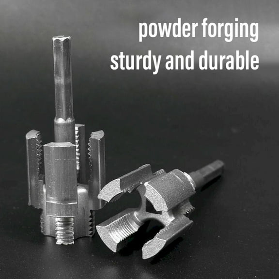 1-1/4" PVC Pipe Reamer, Pipe Fitting Reamer Tool, Fit into Standard 1/2 ...