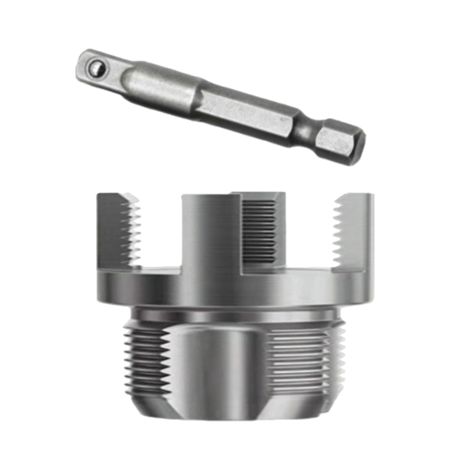 Electric Drill Compatible PVC Pipe Threader PVC Thread Maker Tool for ...