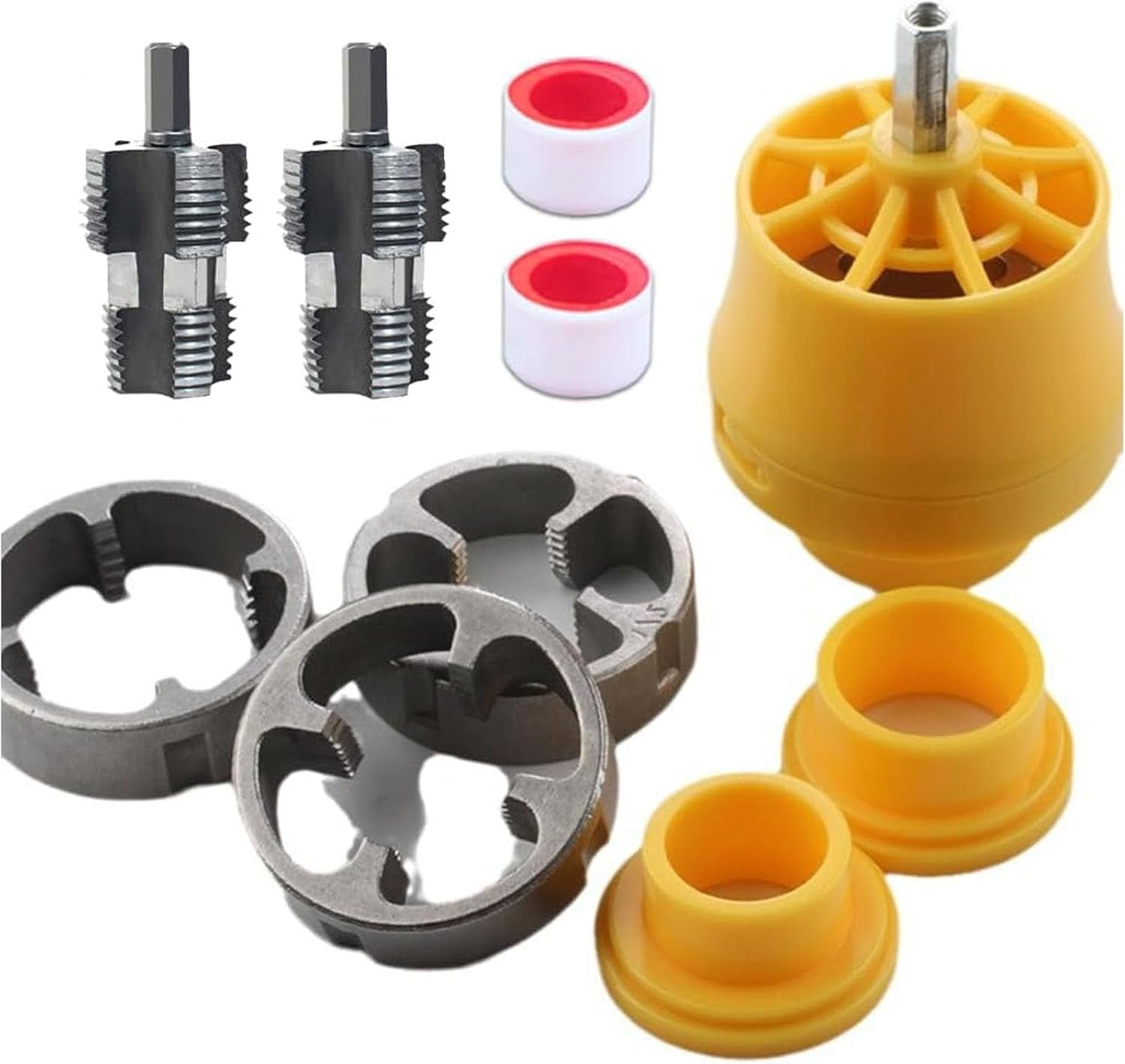 Electric Drill Compatible Pvc Pipe Threader Kit, Pvc Pipe Threader ...