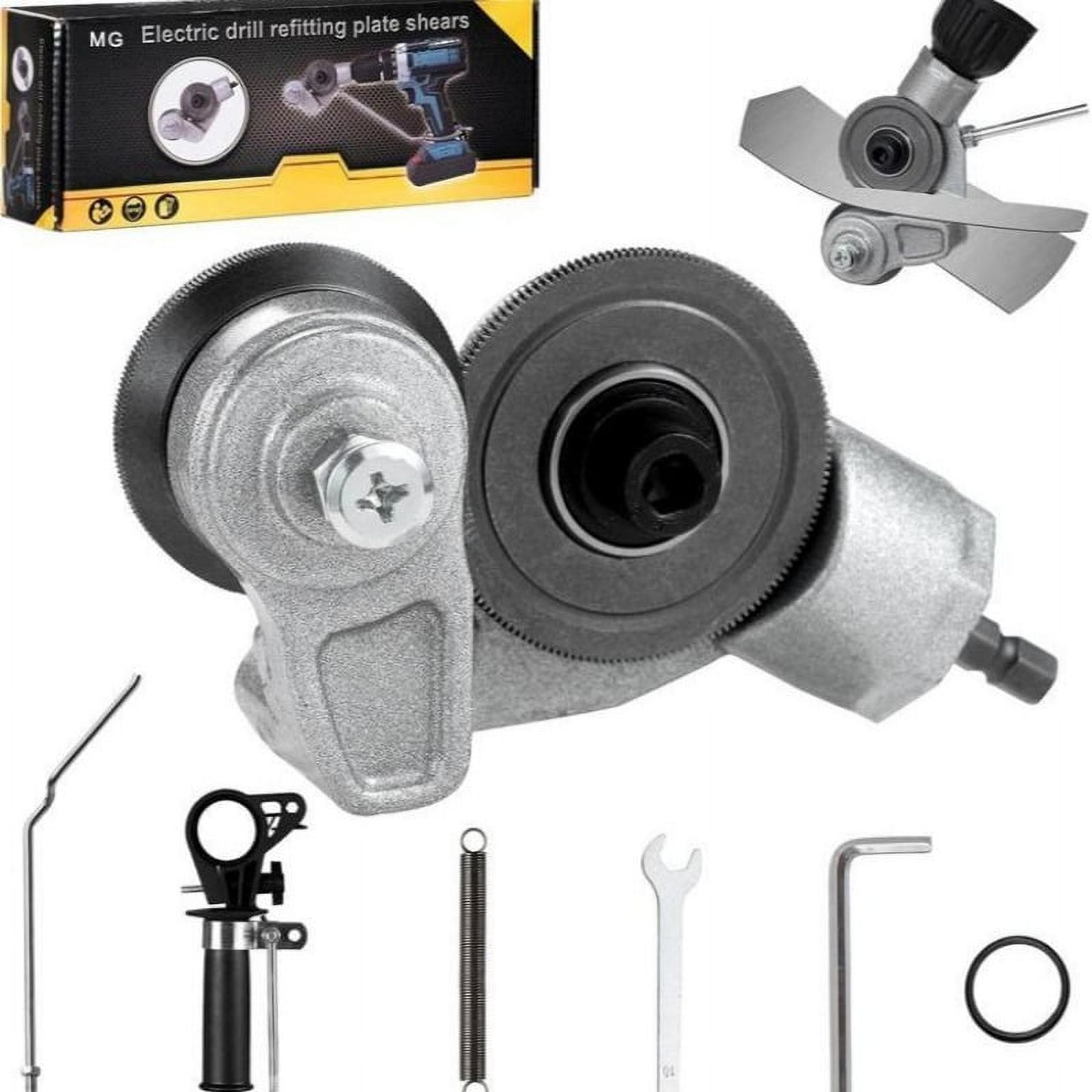 Electric Drill Plate Cutter,Electric drill refitting plate shears,Metal ...