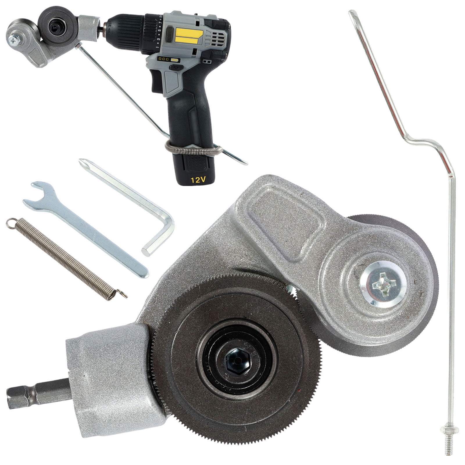 Electric Drill Plate Cutter High Manganese Steel Electric Drill Shears ...