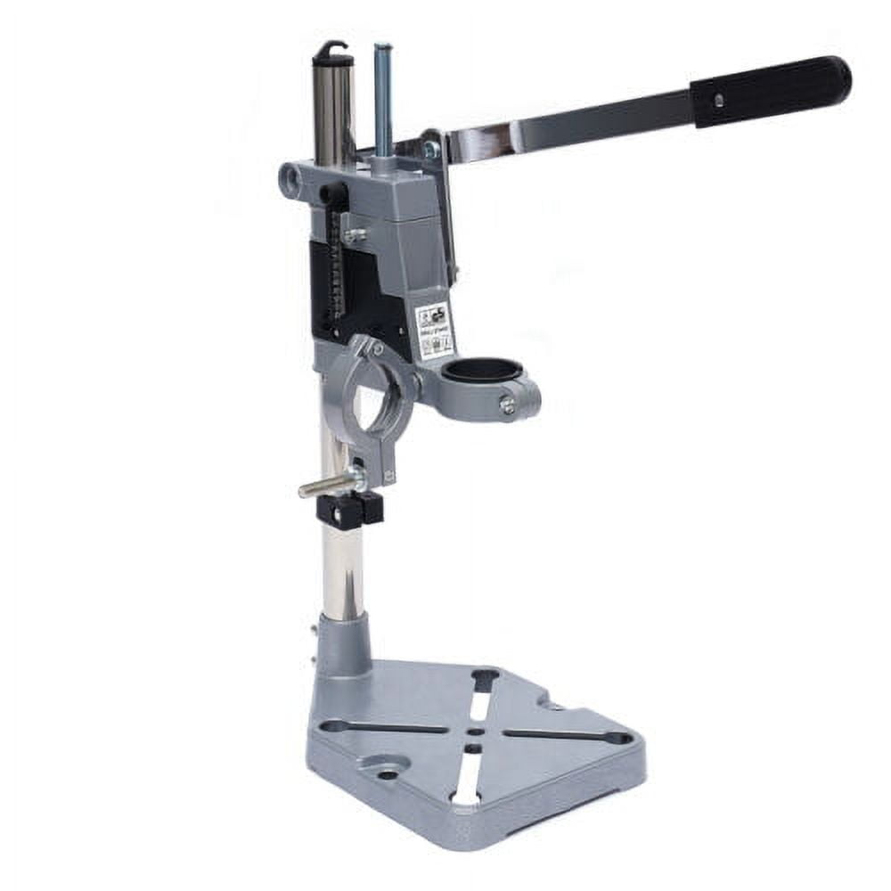 Electric Drill Press Stand, Adjustable Pedestal Clamp Holder, Portable ...