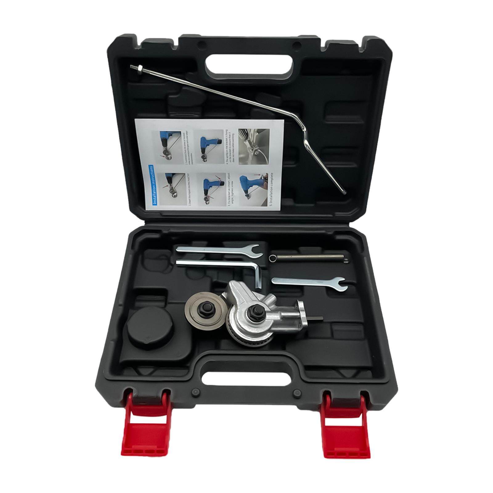 Electric Drill Shear Attachment Durable Versatile Double Head Sheet ...