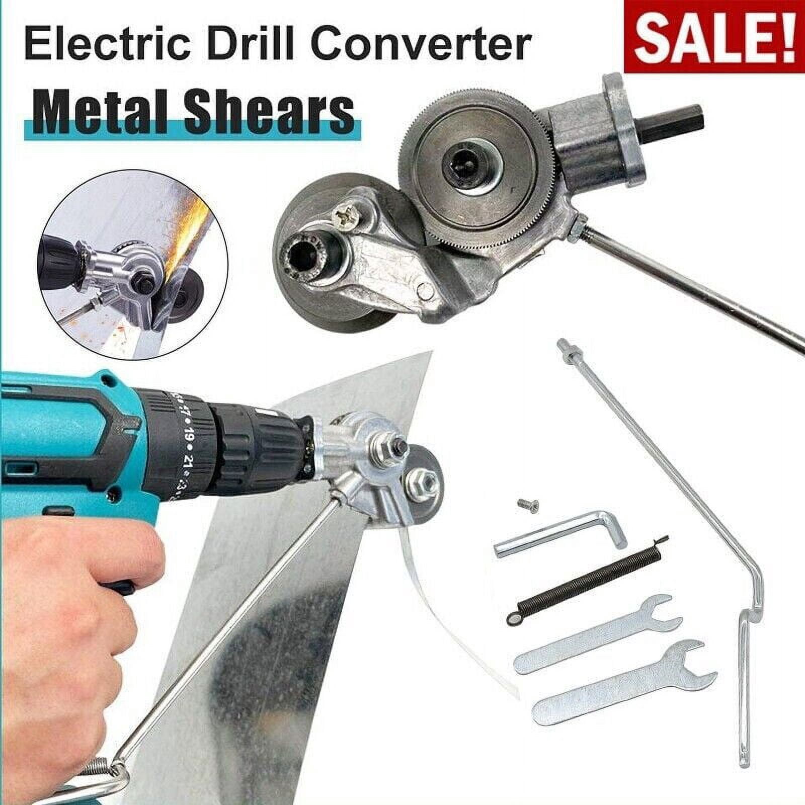 Electric Drill Shears Plate Cutter Attachment Metal Sheet Cutter ...