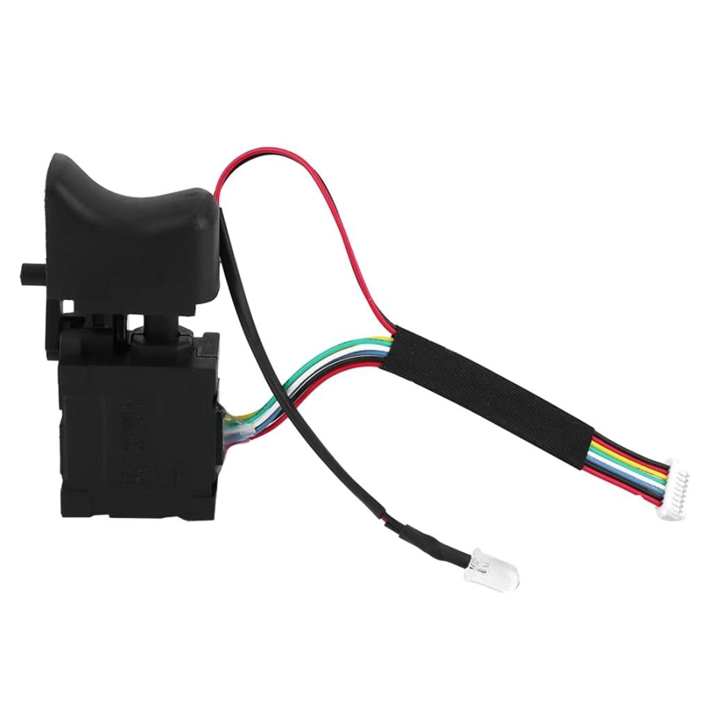 7.2V-24V Electric Drill Cordless Switches with Small Light For Power ...