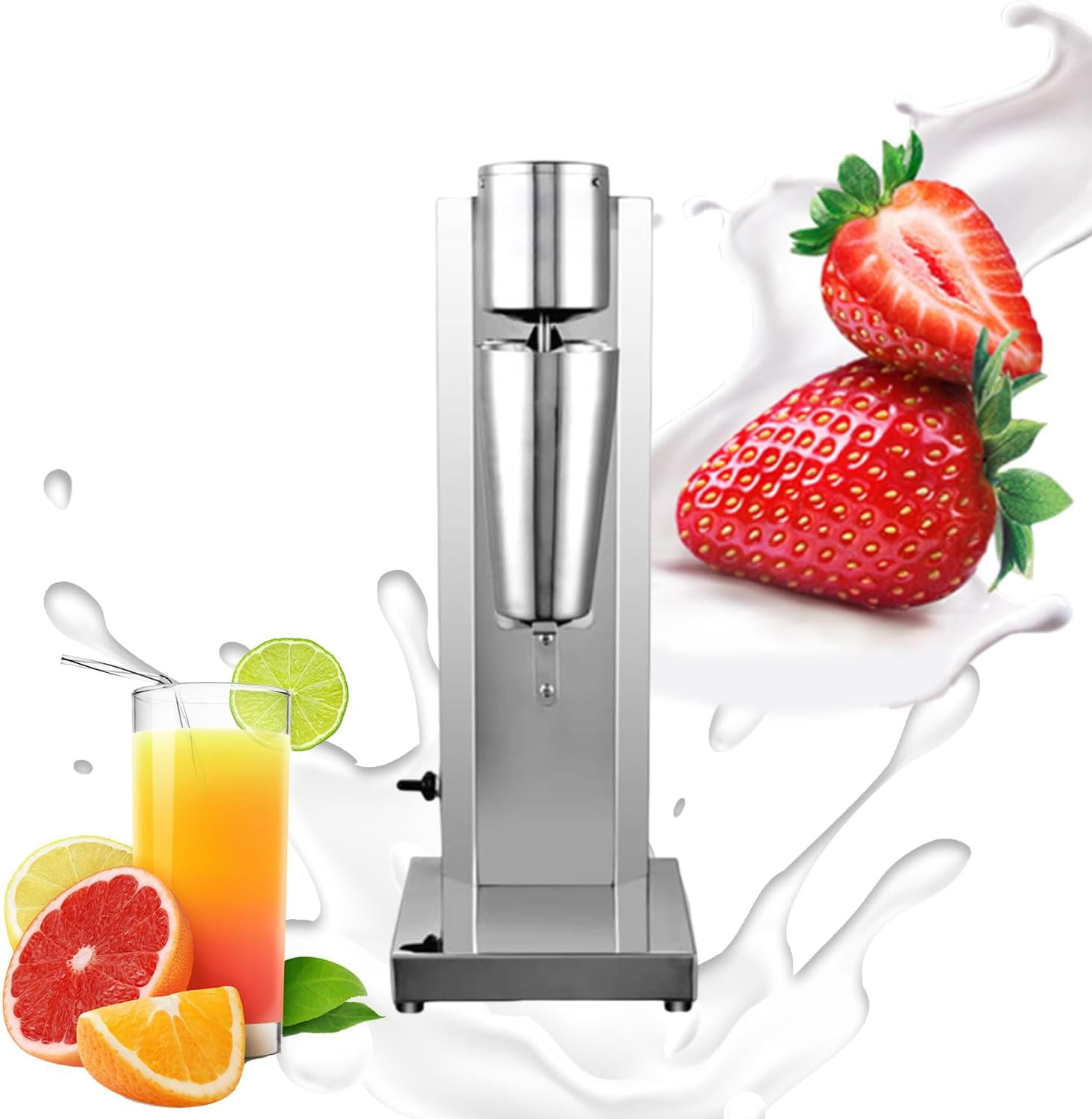 Electric Drink Mixer, 650ml Commercial Milkshake Machine,Restaurant ...