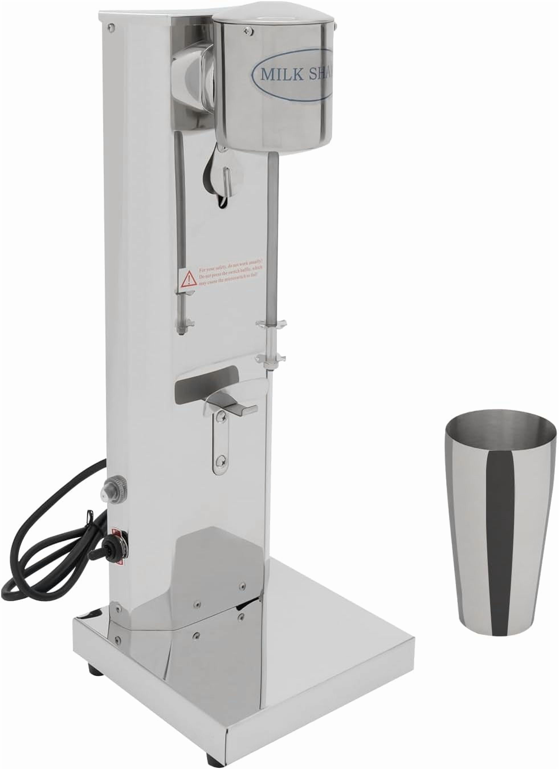 Electric Drink Mixer with Mixing Cup, 180W Commercial Milkshake Machine ...