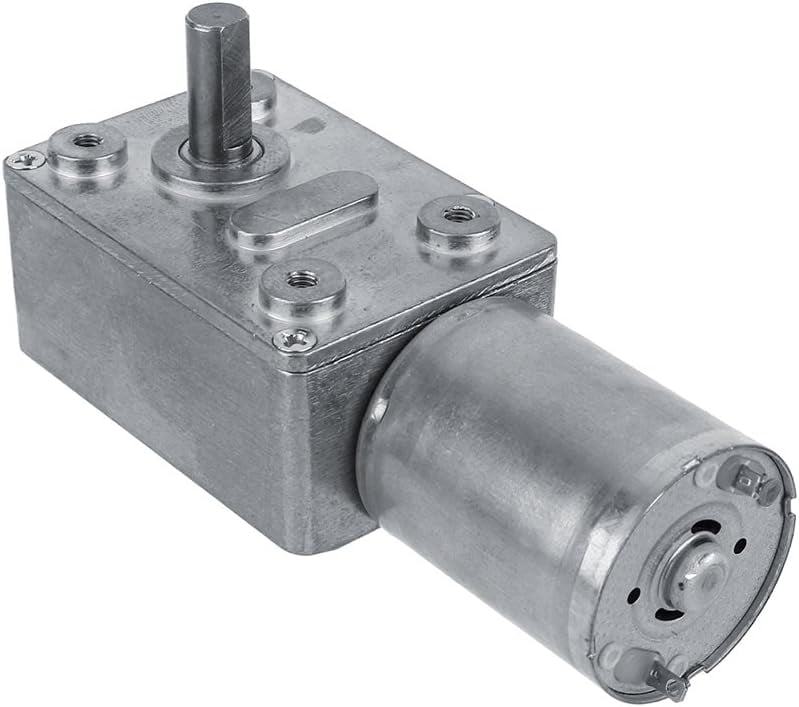Electric Drive Motor, Reversible High Torque Worm Geared Motor DC 12V ...