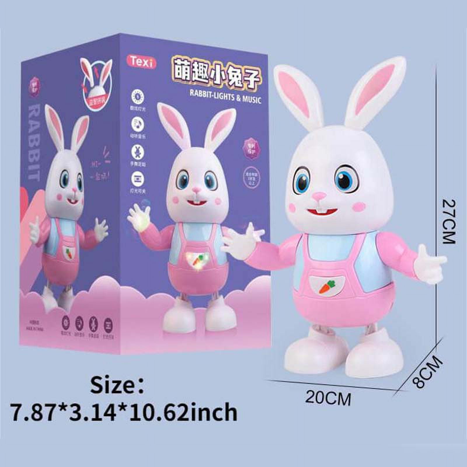Electric Drum Bunny Toy-Singing & Dancing & Music - Walmart.com